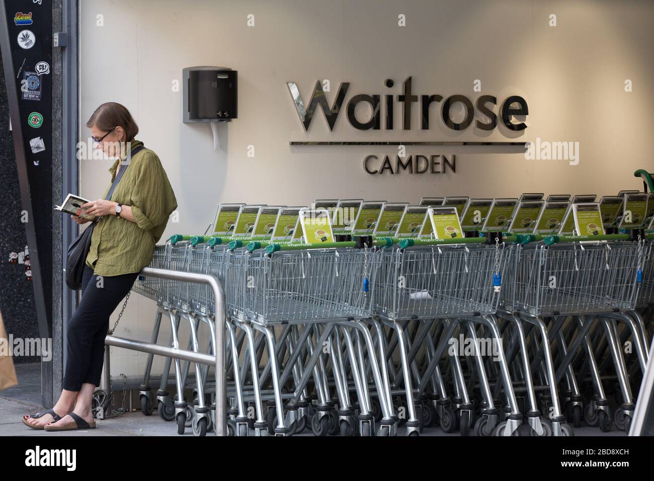 Waitrose Camden High Street Stock Photo - Alamy