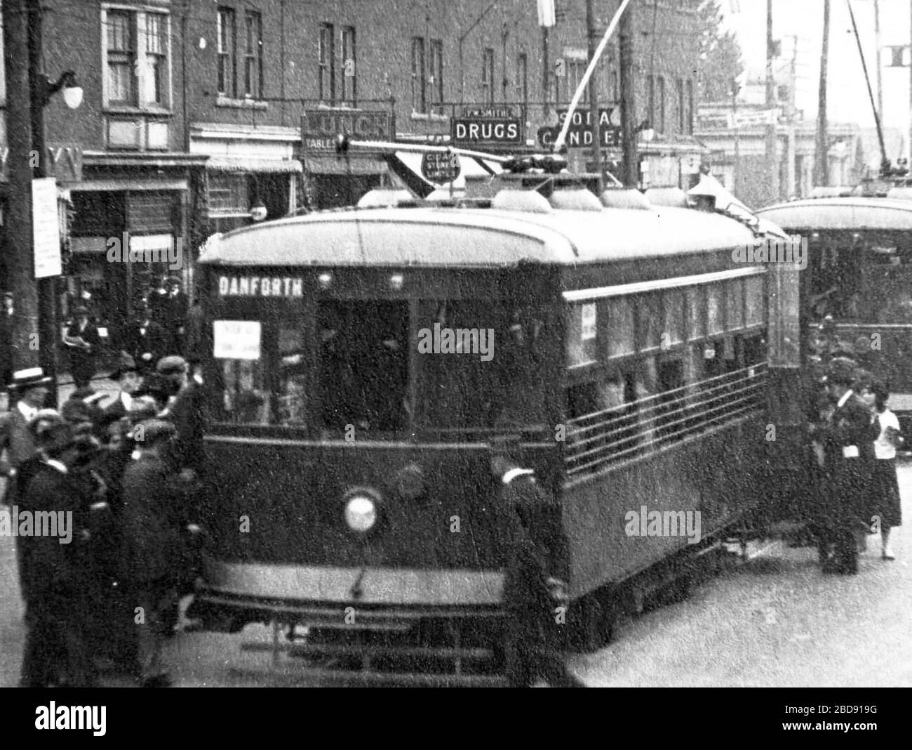 Birney streetcar hi-res stock photography and images - Alamy