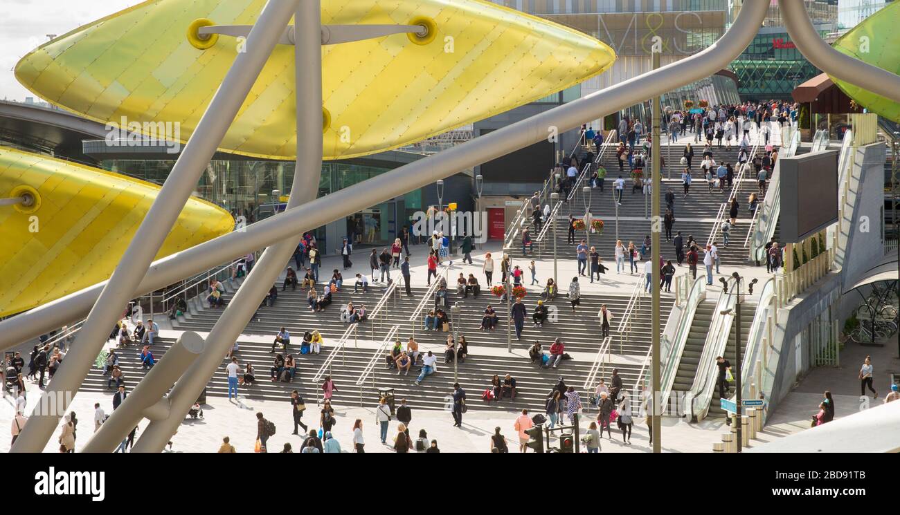 Meridian Steps, Westfield Stratford City seen through The Stratford ...