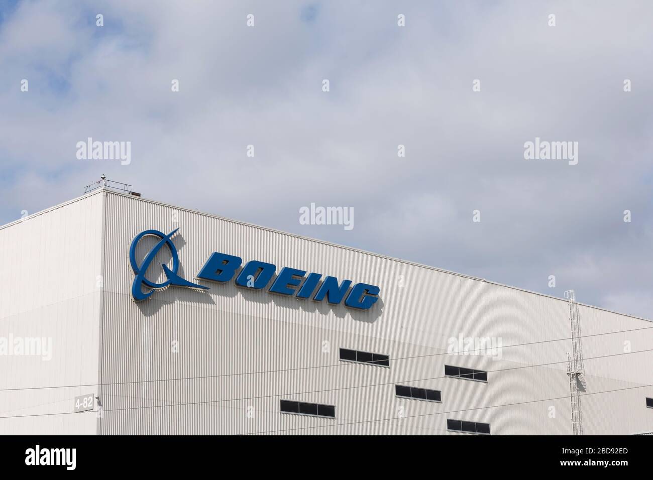 Renton boeing plant hi-res stock photography and images - Alamy