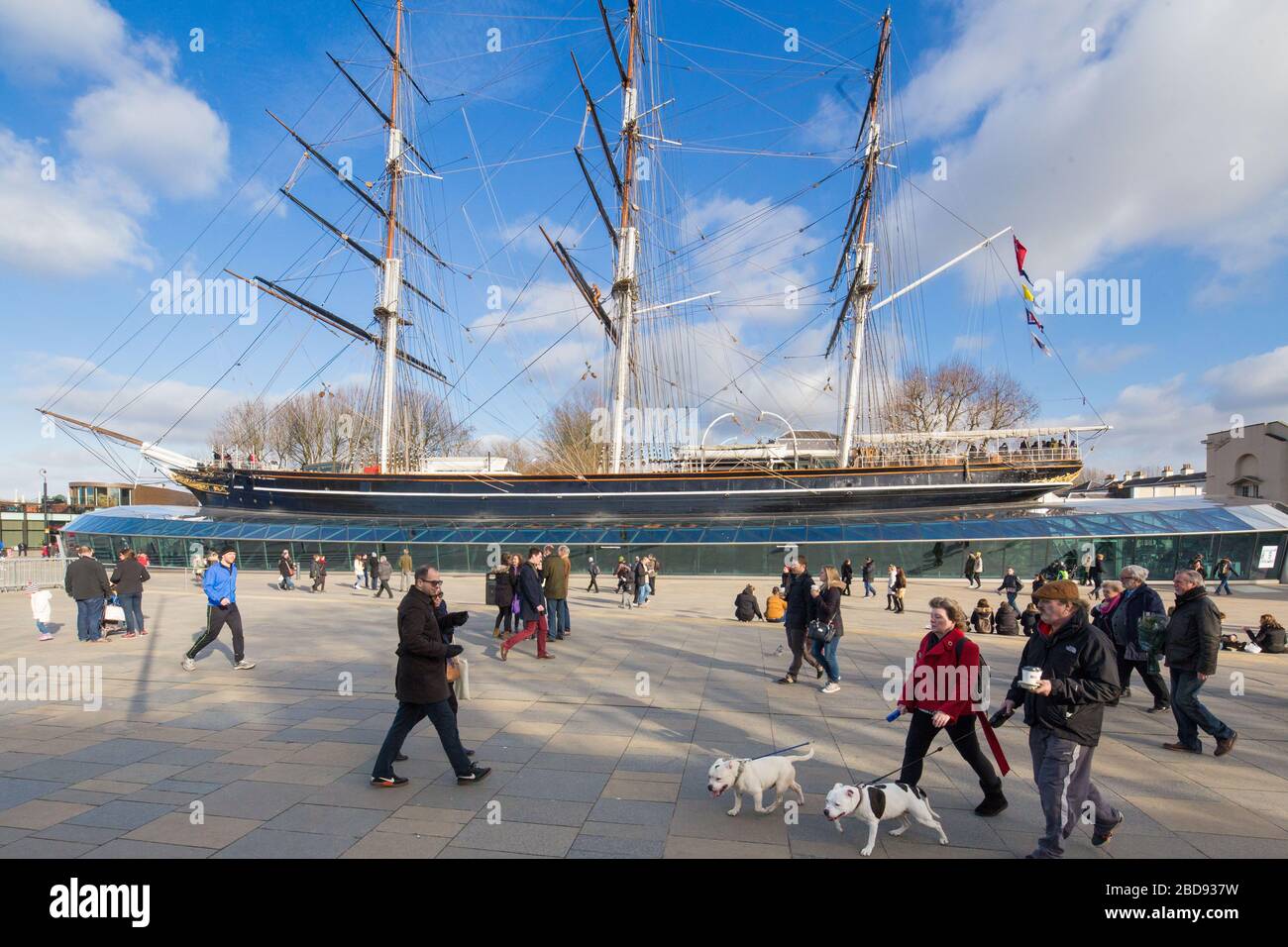 The Cutty Sark, Greenwich Stock Photo - Alamy