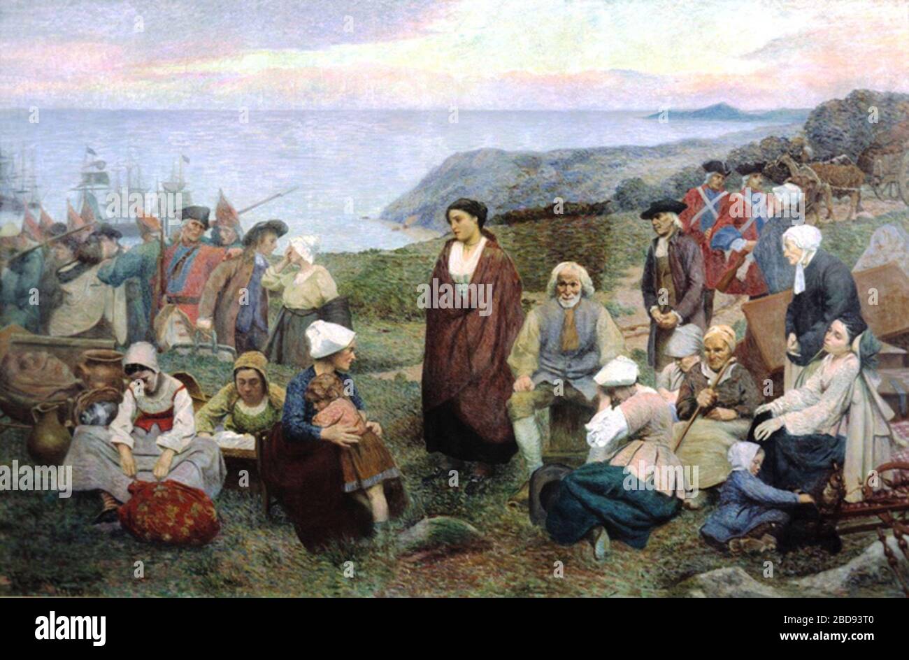 Deportation Of The Acadians High Resolution Stock Photography and ...