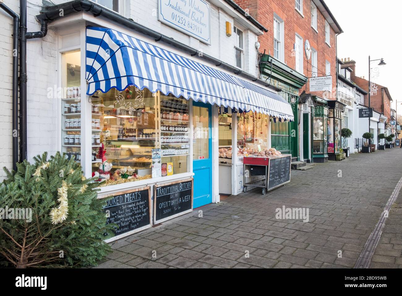 Butchers shop window hi-res stock photography and images - Alamy