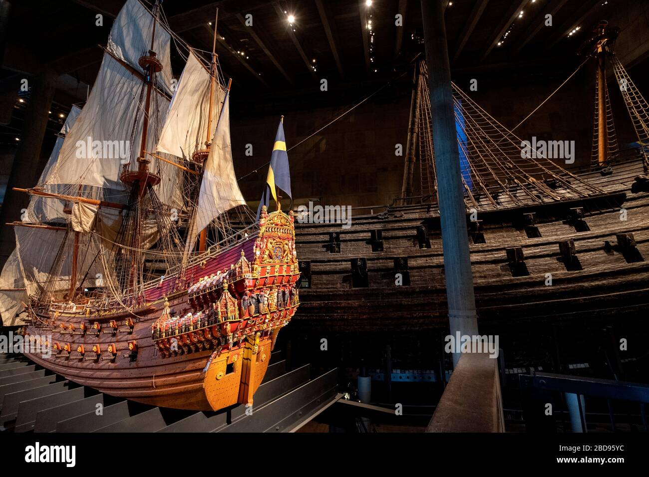 Model of vasa ship hi-res stock photography and images - Alamy