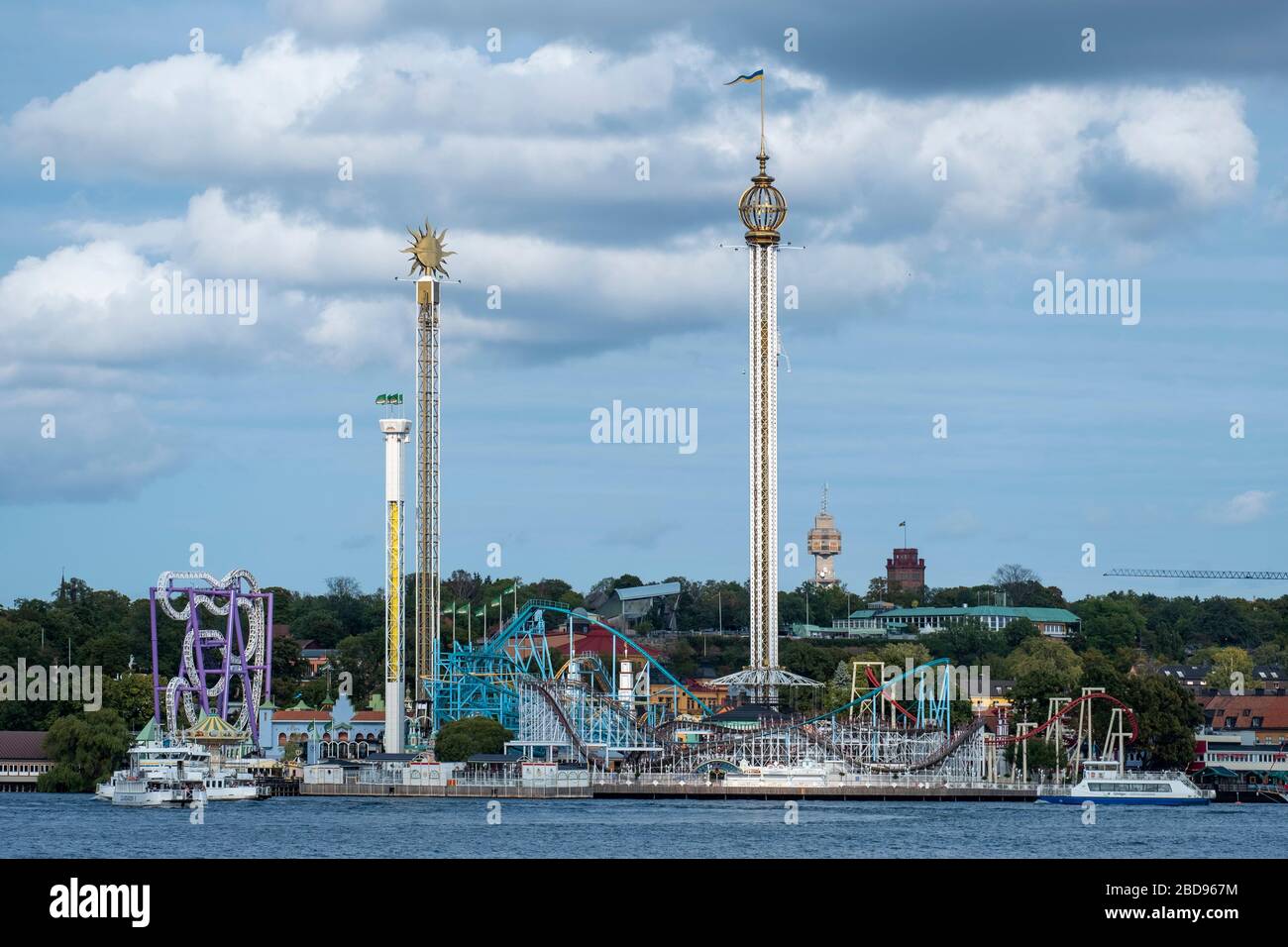 Gröna lund theme park hi-res stock photography and images - Alamy