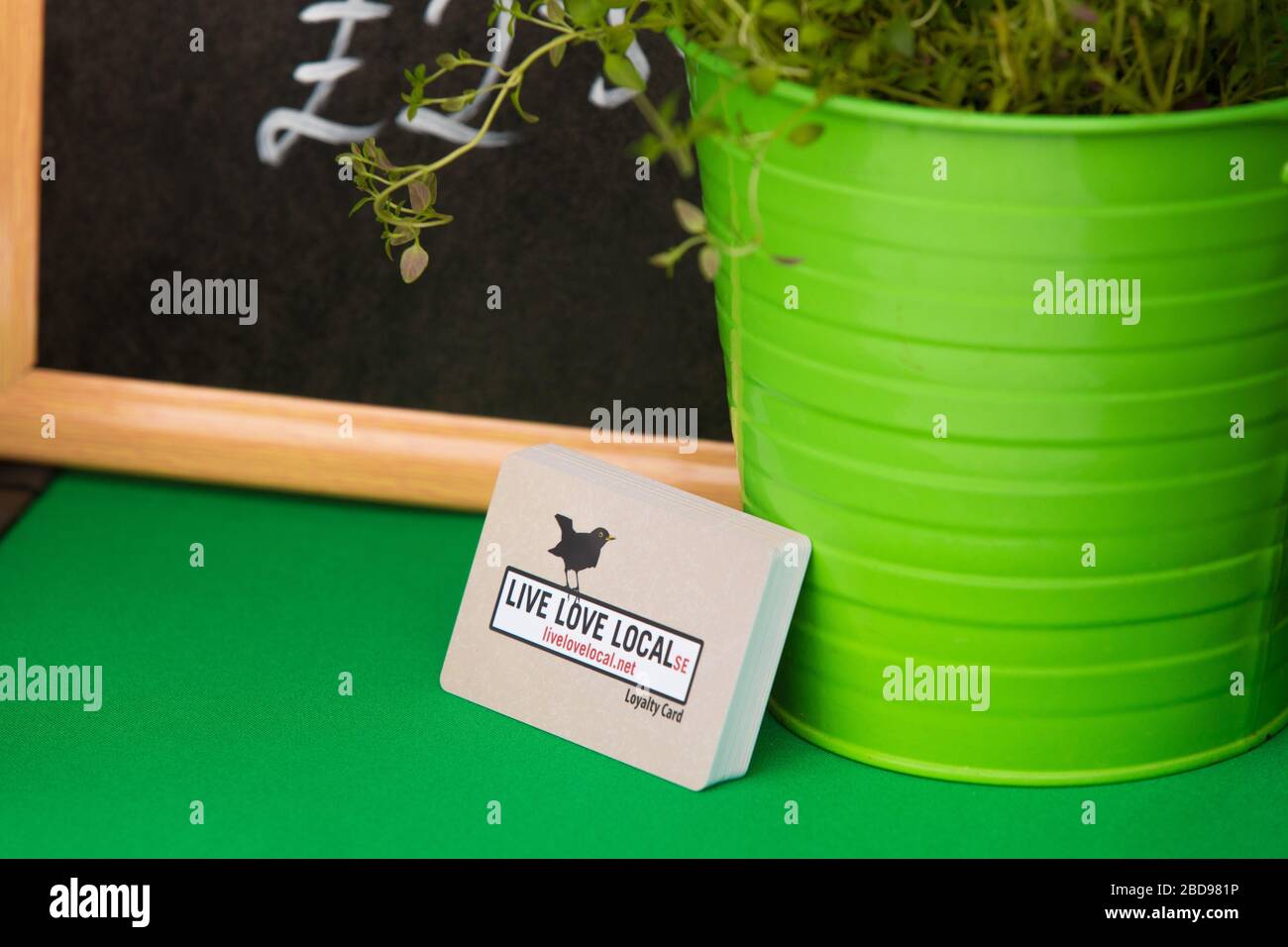 Live love local Stock Photo - Alamy