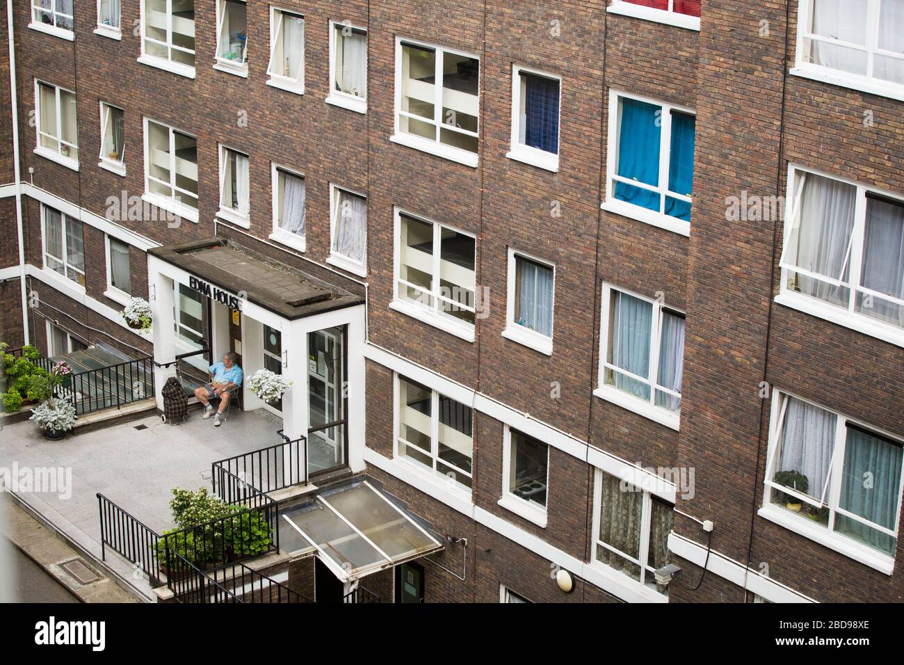 Edna House 1 Norfolk Square Paddington, London Stock Photo - Alamy