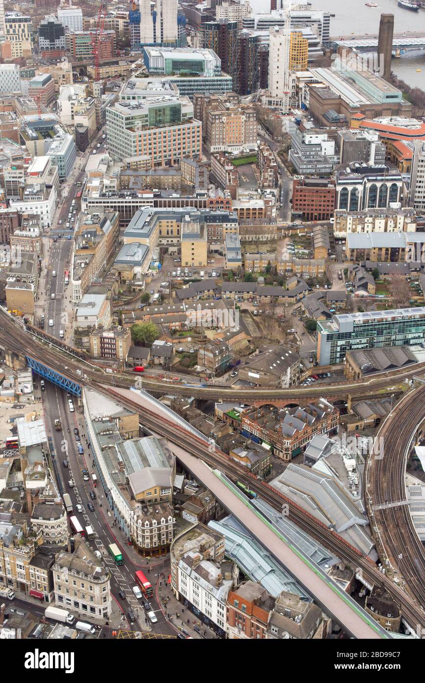 Southwark street and borough market Bankside Stock Photo - Alamy