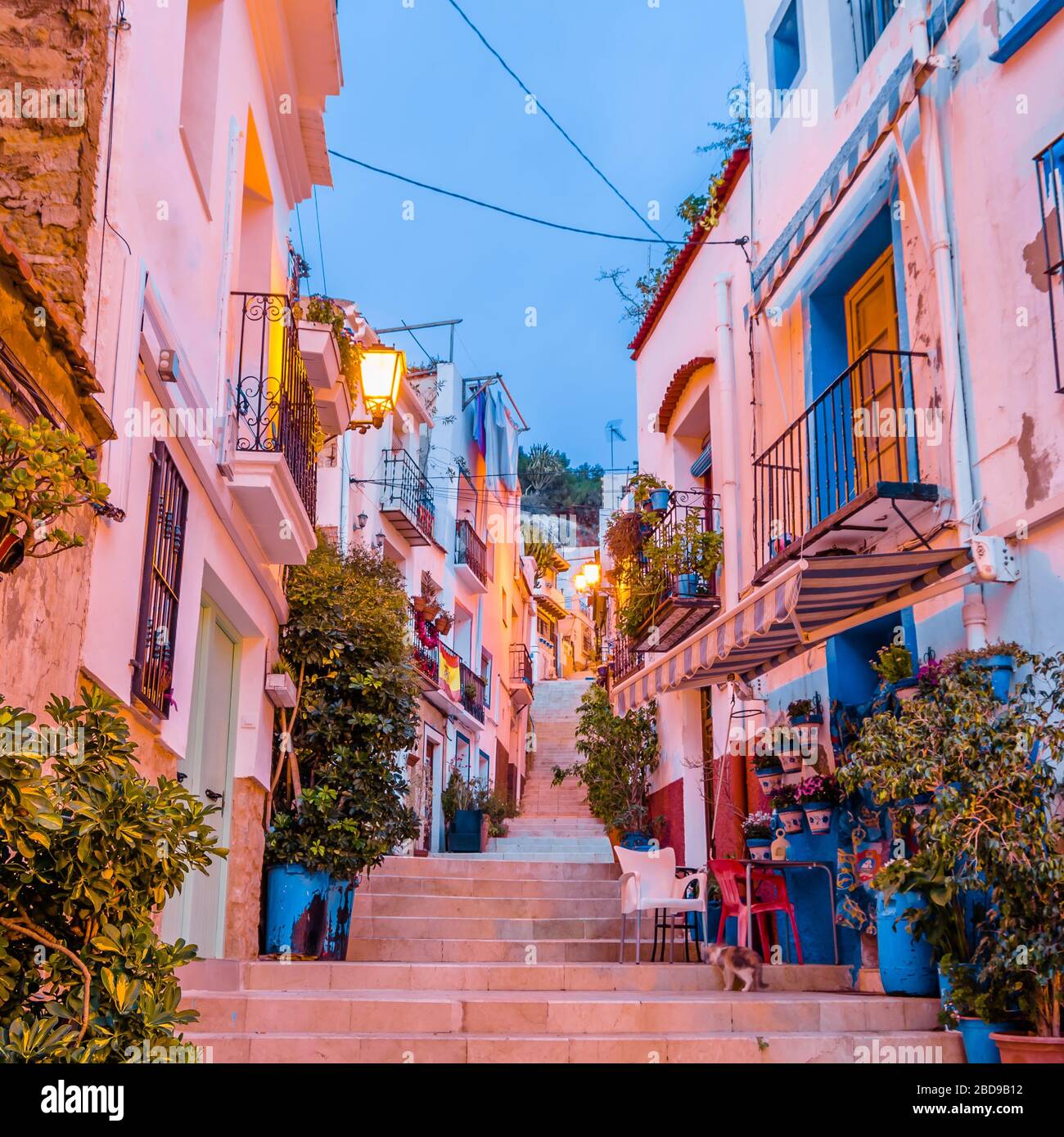 Colorful Homes In Spain