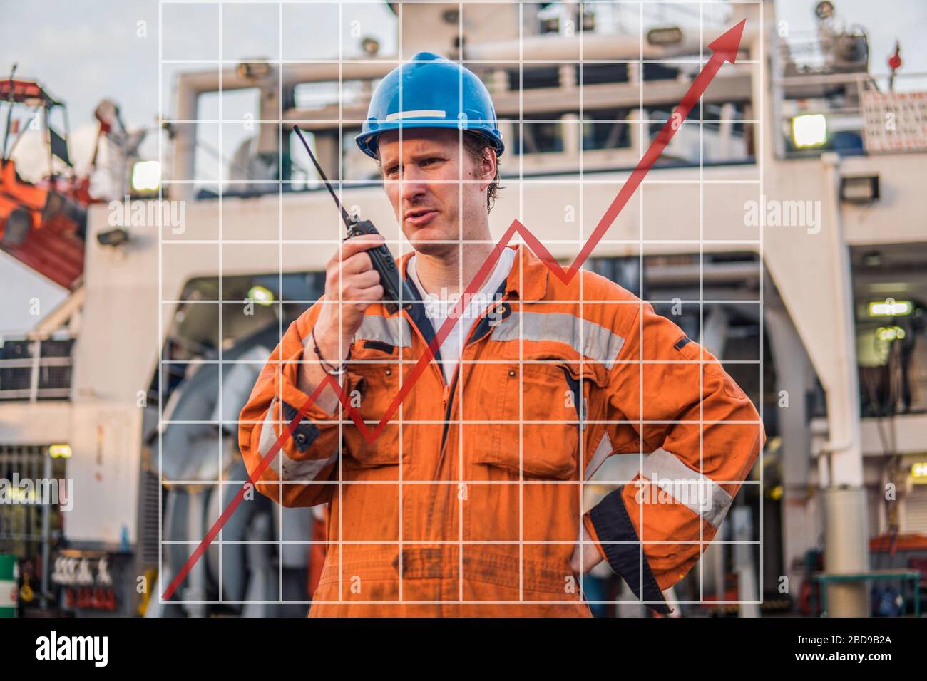 Rising graphics hi-res stock photography and images - Alamy