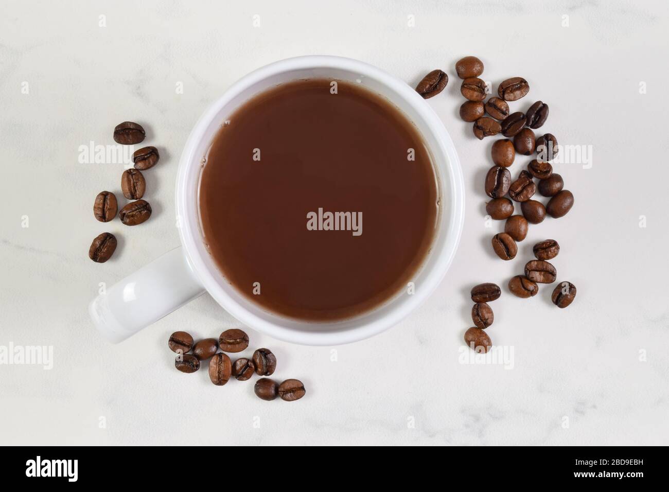Top down view office table hi-res stock photography and images - Alamy