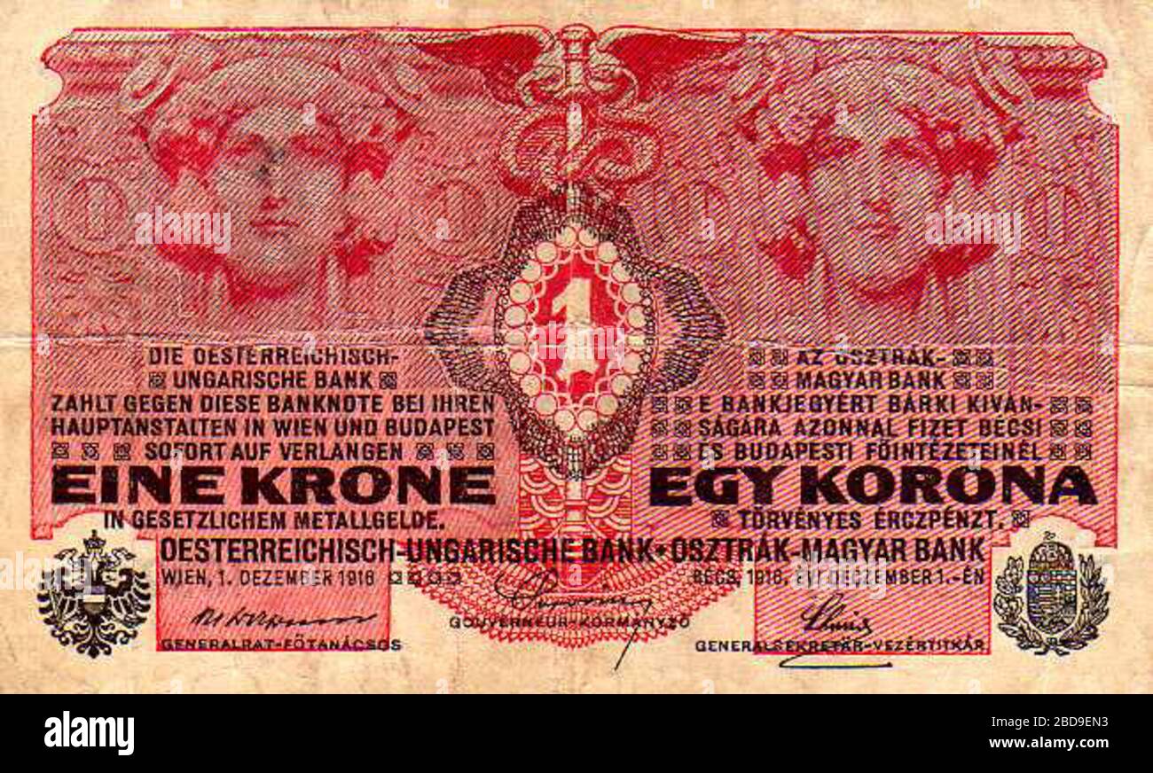 Austro hungarian krone hi-res stock photography and images - Alamy