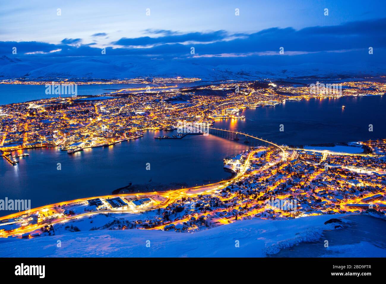 Tromso viewpoint hi-res stock photography and images - Alamy