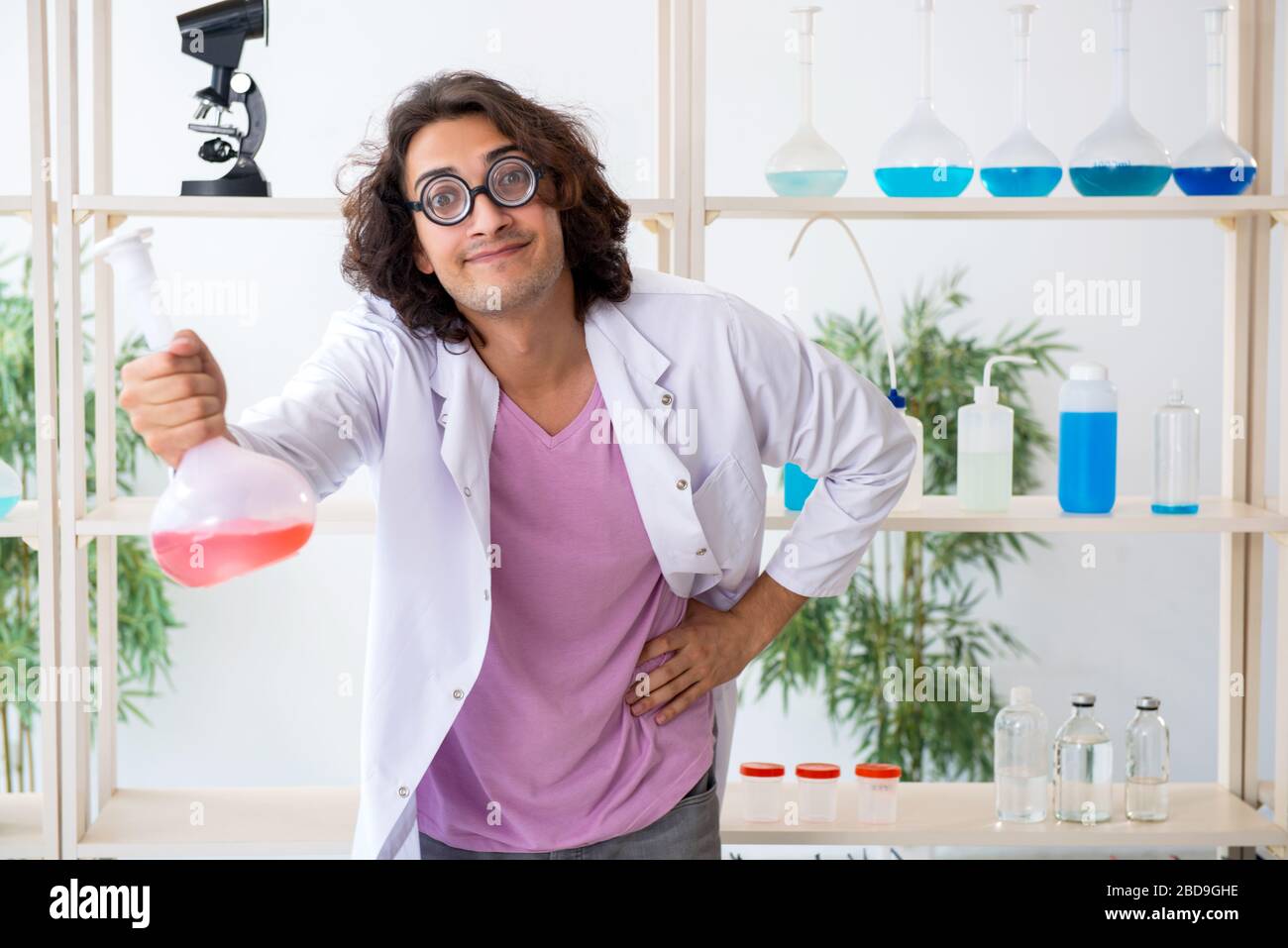 Teacher funny lab hi-res stock photography and images - Alamy