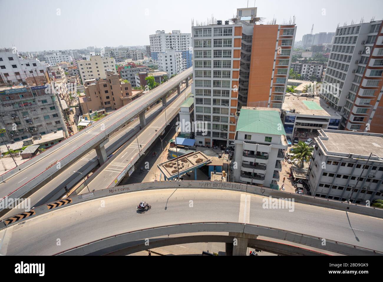 Moghbazar mouchak flyover hi-res stock photography and images - Alamy