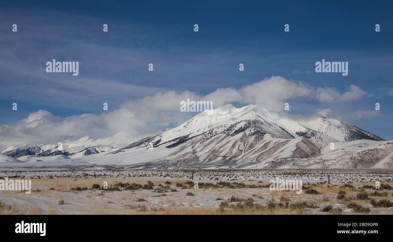 The Lost River Range in Idaho Stock Photo - Alamy