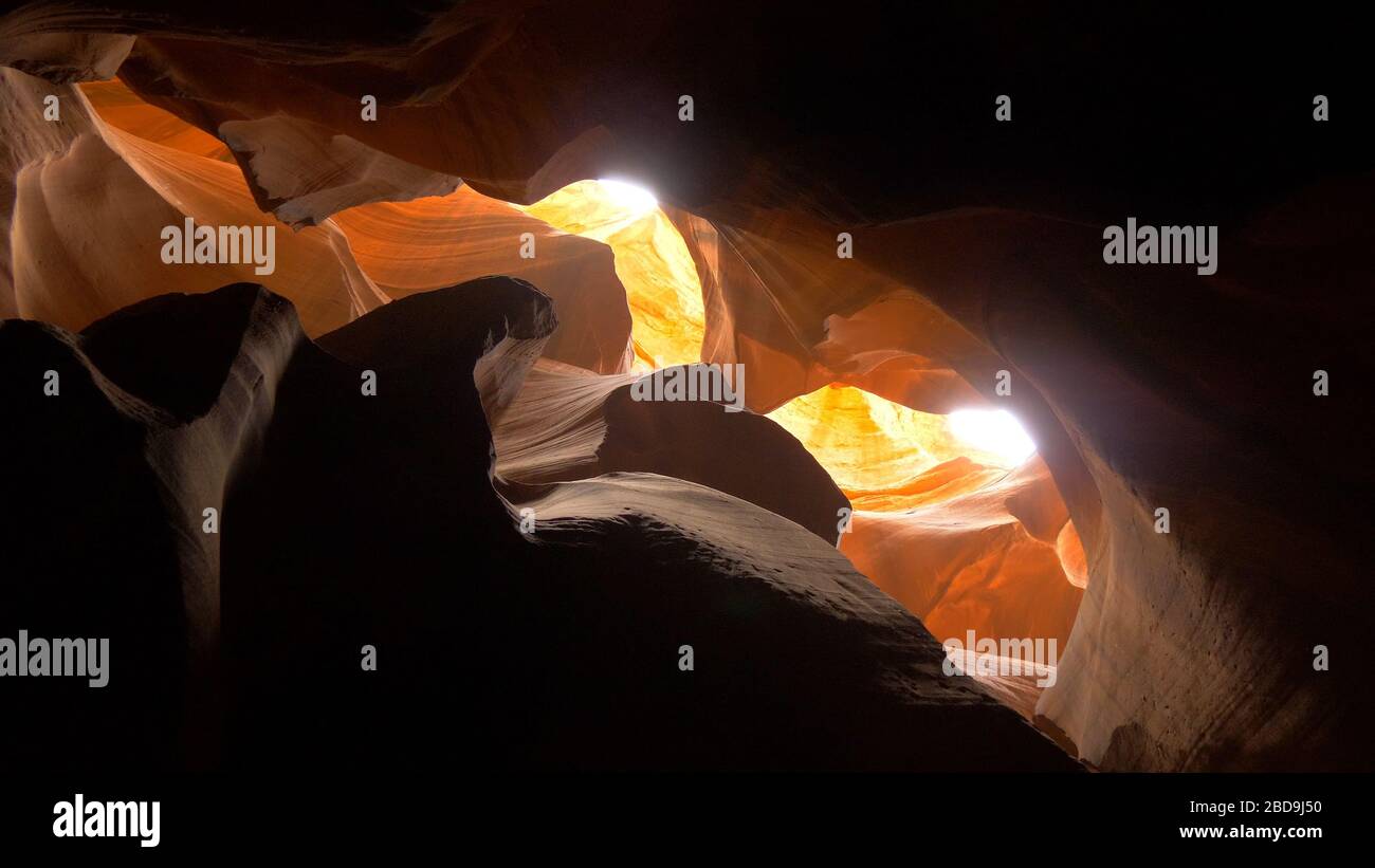 Upper Antelope Canyon in Ariziona Stock Photo - Alamy