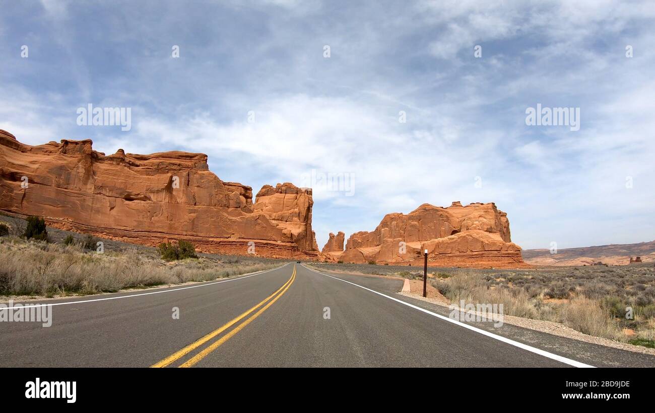 Bryce national park and car hi-res stock photography and images - Alamy