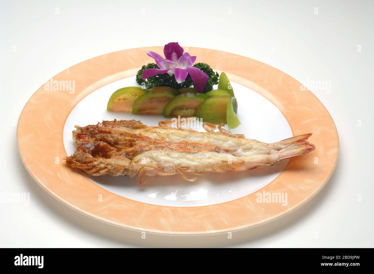 Food portrait fried fish Stock Photo - Alamy