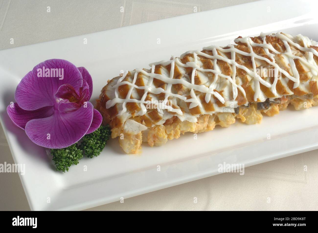 Food portrait of Grouper cuisine Stock Photo - Alamy