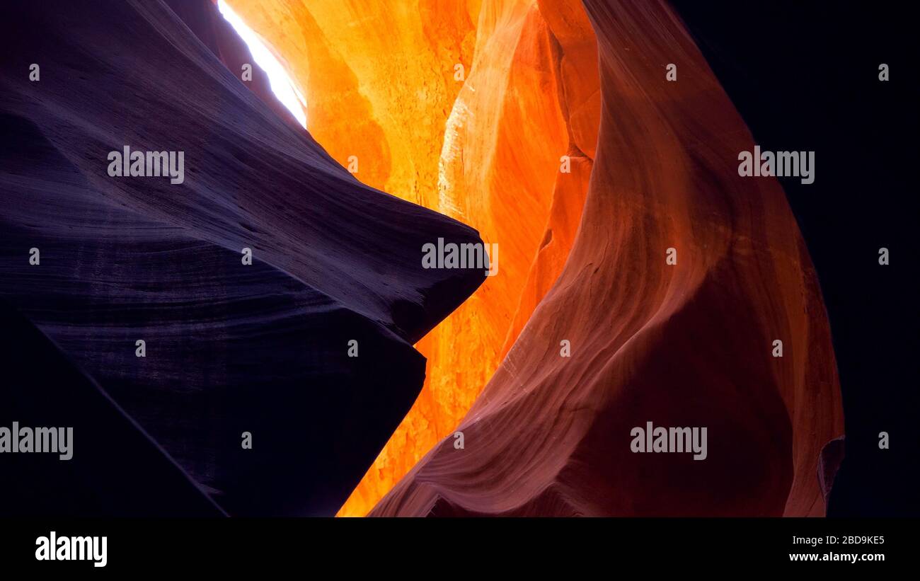 Upper Antelope Canyon in Ariziona Stock Photo - Alamy