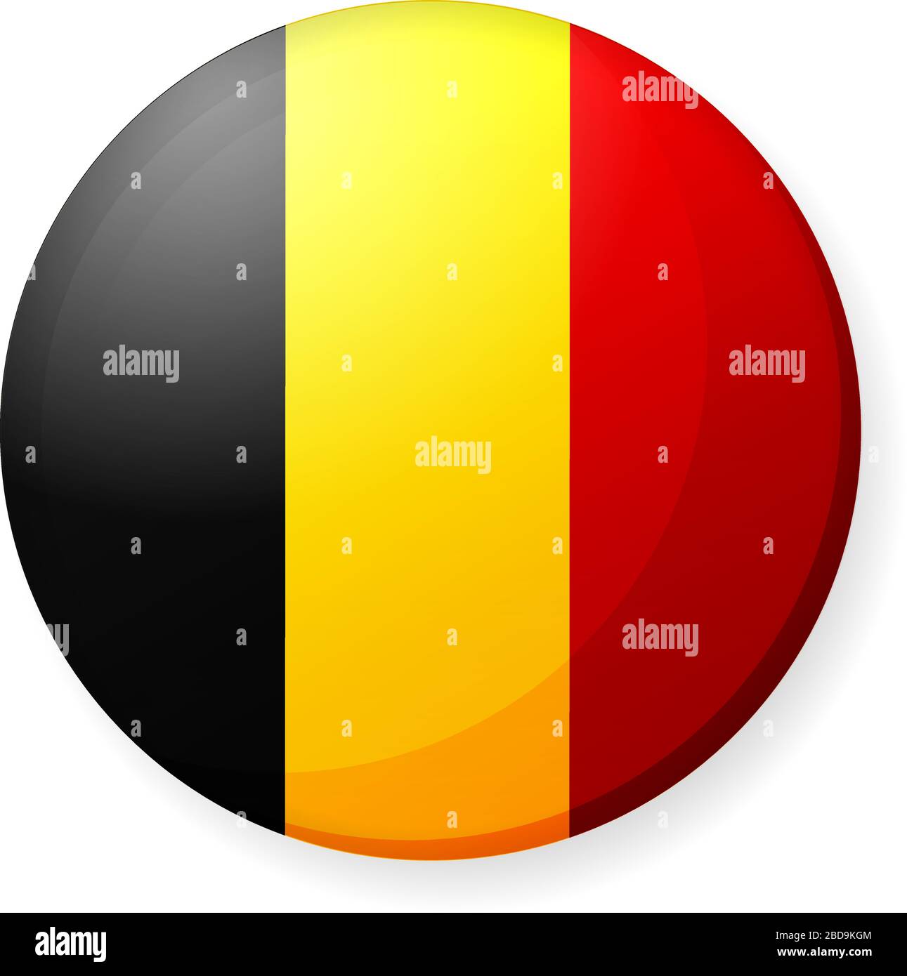 Belgium flag vector Stock Vector Images - Alamy