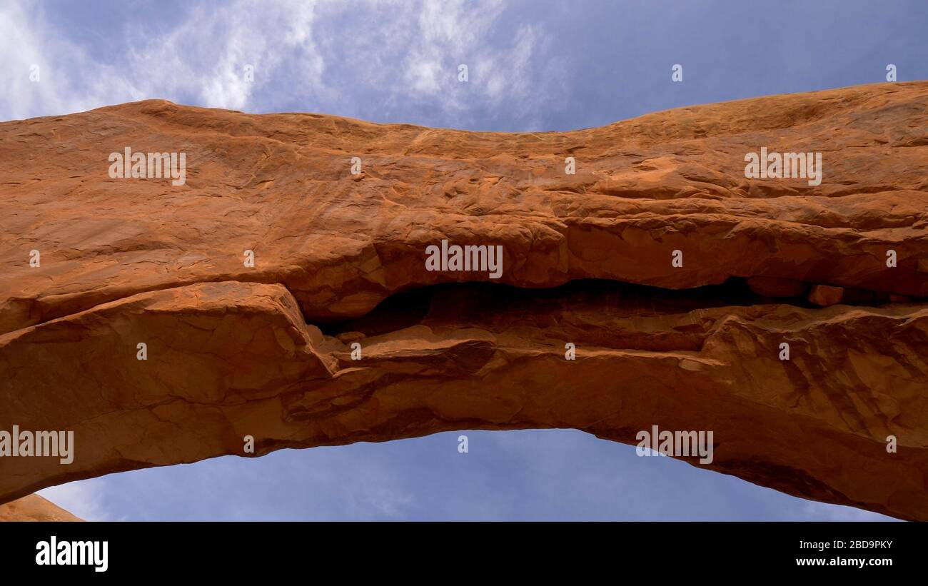 Arches National Park in Utah - famous landmark Stock Photo - Alamy