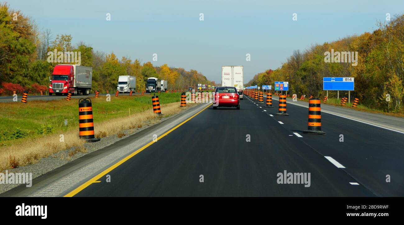 Highway 401 canada hi-res stock photography and images - Alamy