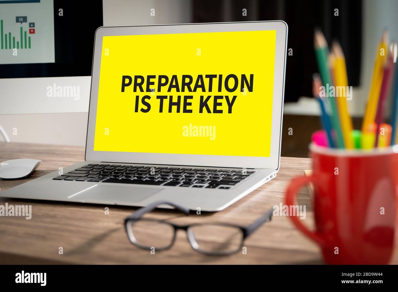 BE PREPARED and PREPARATION IS THE KEY plan, prepare, perform Stock ...