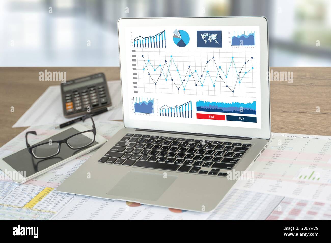 Accounting analysis businessman work hard Data Analytics Statistics ...