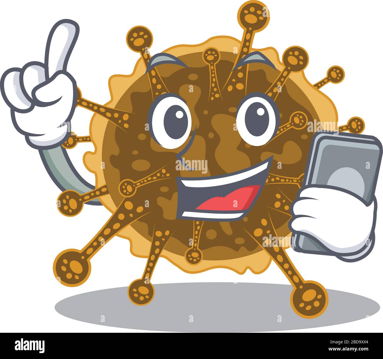 Call in sick phone Stock Vector Images - Alamy