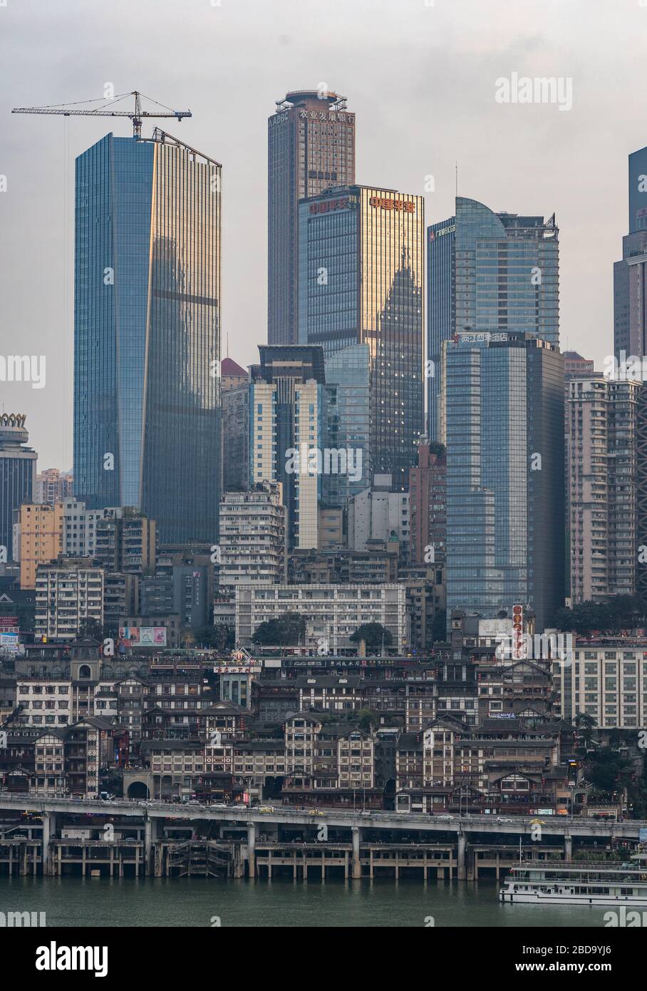 Chongqing hongya cave ancient architecture hi-res stock photography and ...
