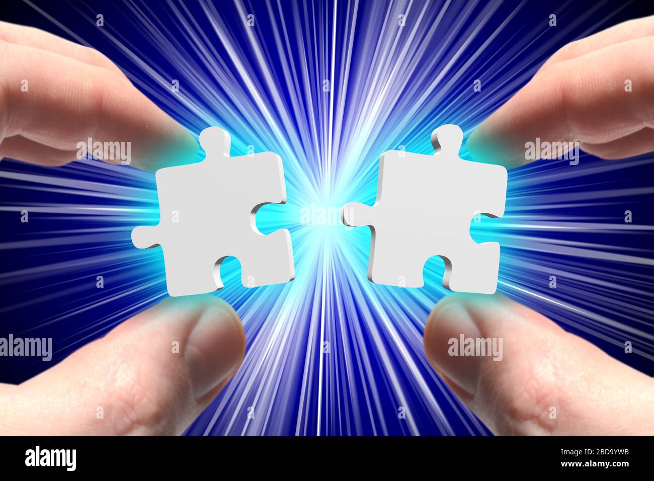 Jigsaw puzzleconnect hi-res stock photography and images - Alamy