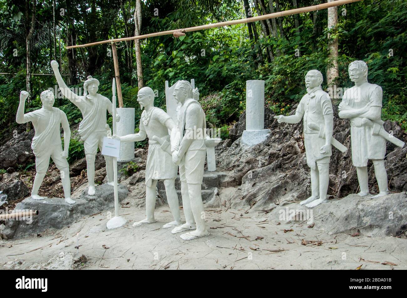 The Indonesian Christians prays at religious pilgrimage site of Sapak ...