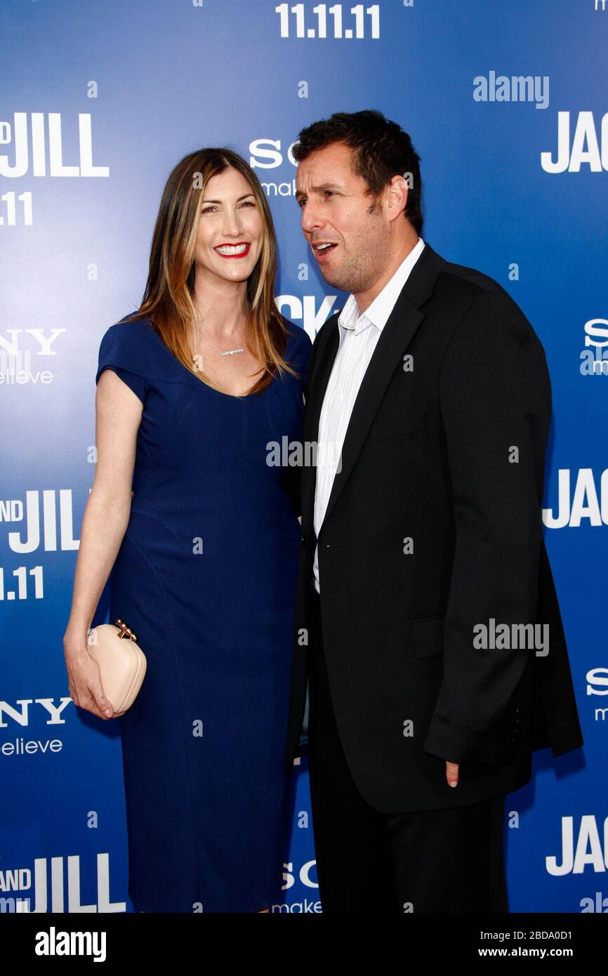 November 6, 2011, Westwood, CA, USA: LOS ANGELES - NOV 6: Adam Sandler ...