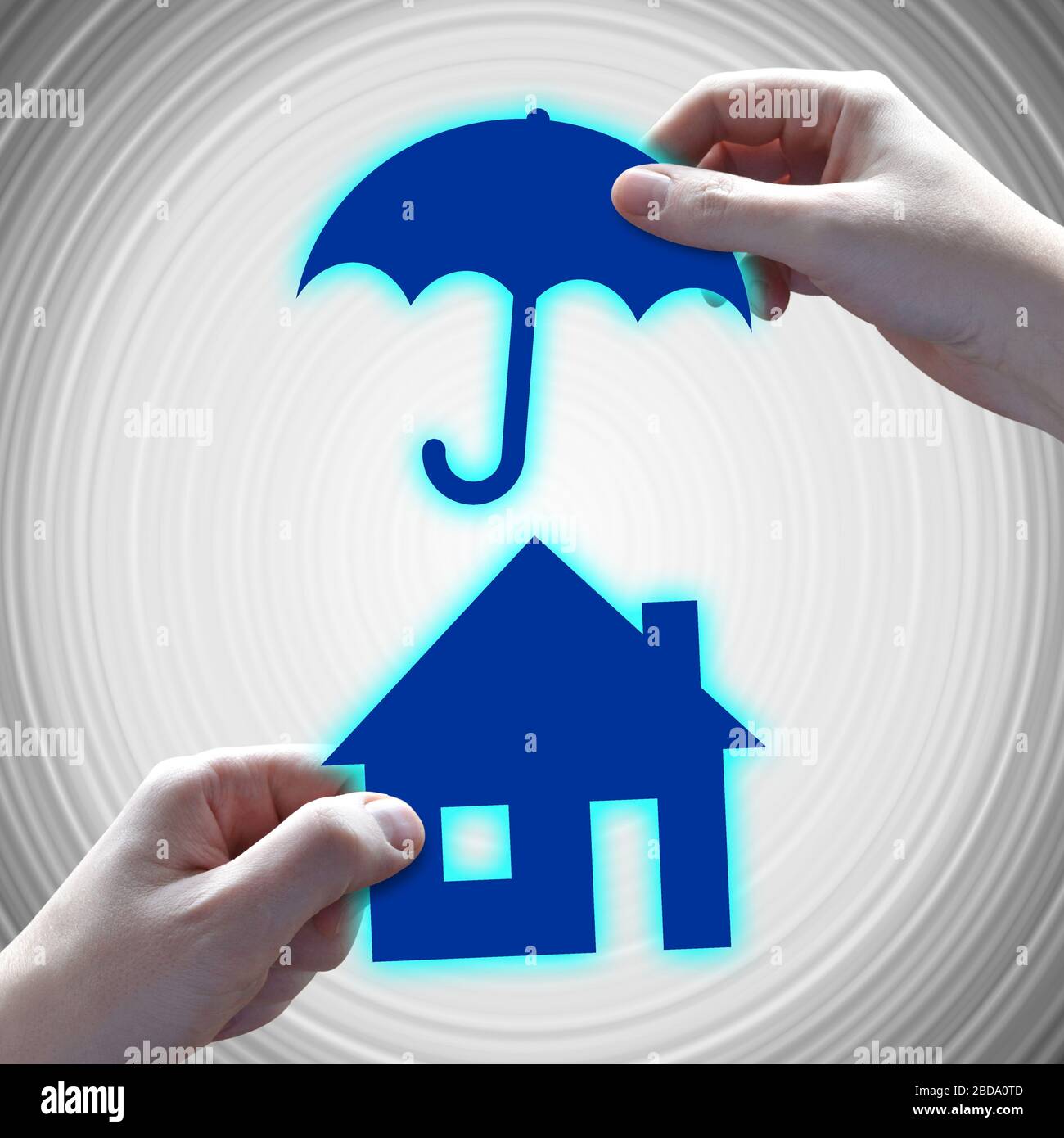 House insurance concept Stock Photo - Alamy
