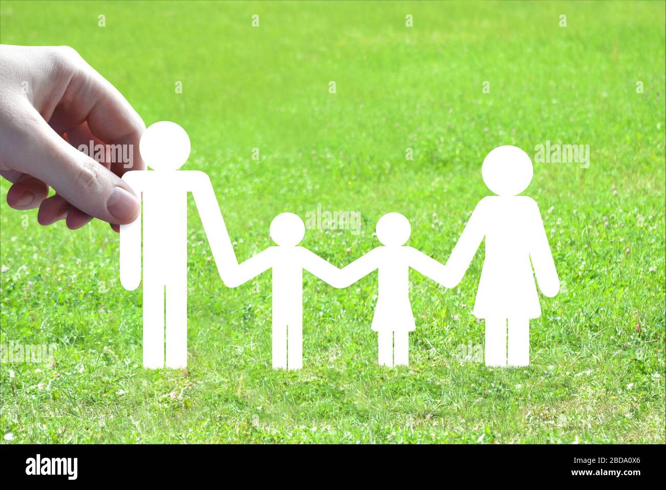 Family insurance concept Stock Photo - Alamy
