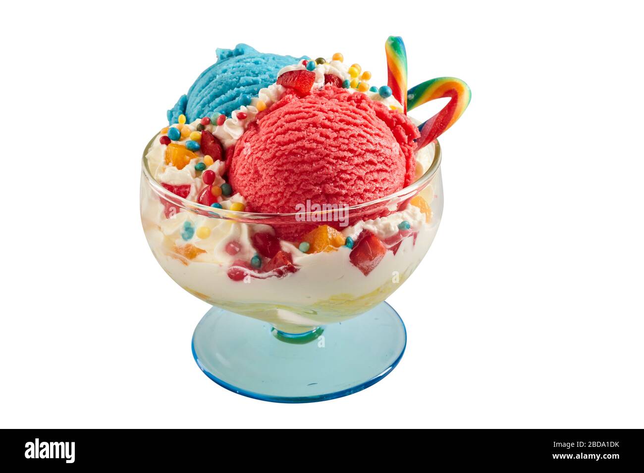 Ice Cream Sundae Background