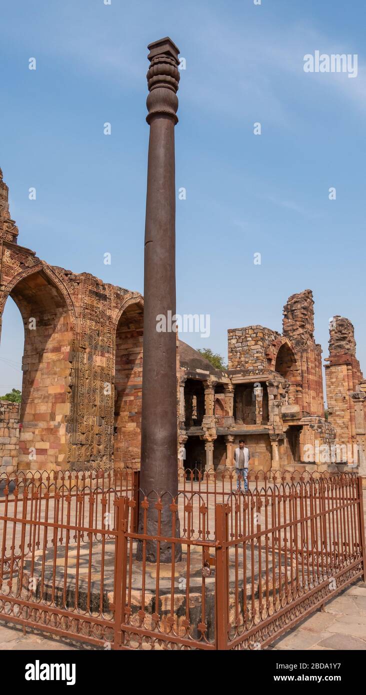 Ashoka pillar column hi-res stock photography and images - Alamy