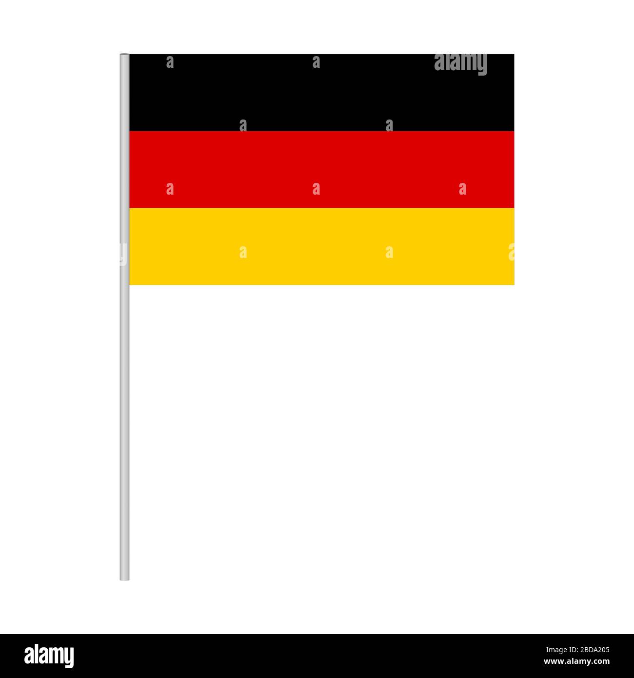 German flag illustration Stock Photo - Alamy