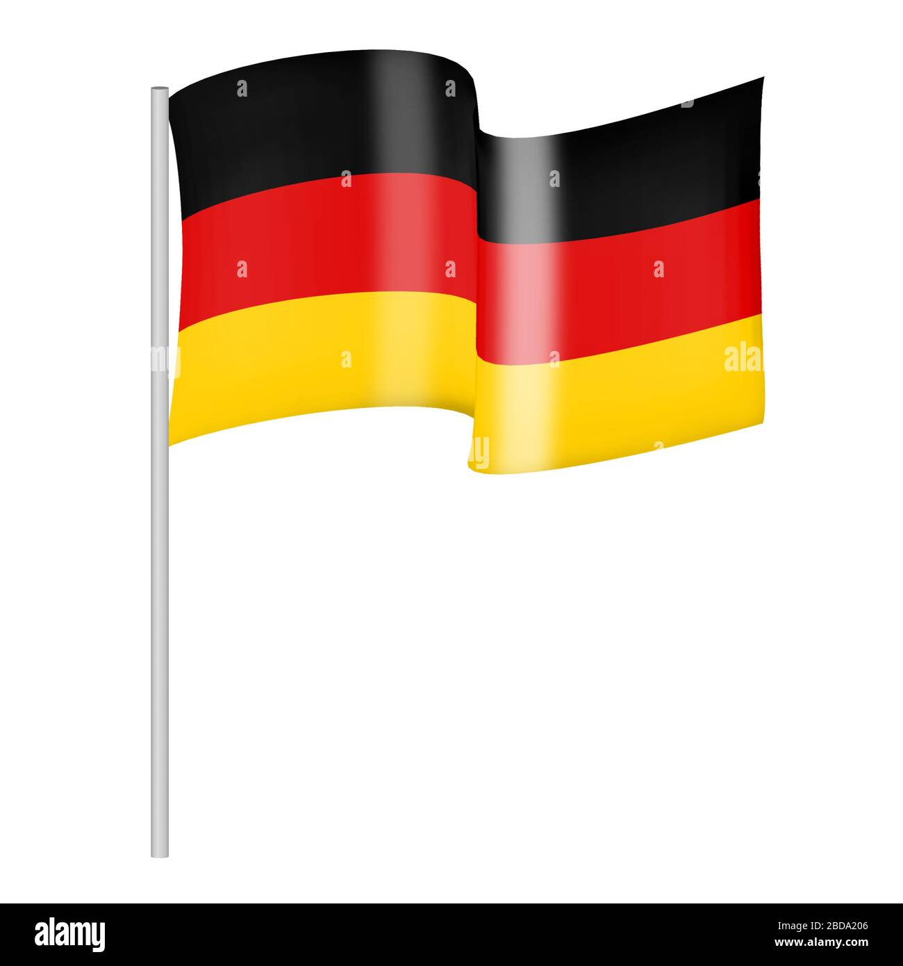 German flag illustration Stock Photo - Alamy