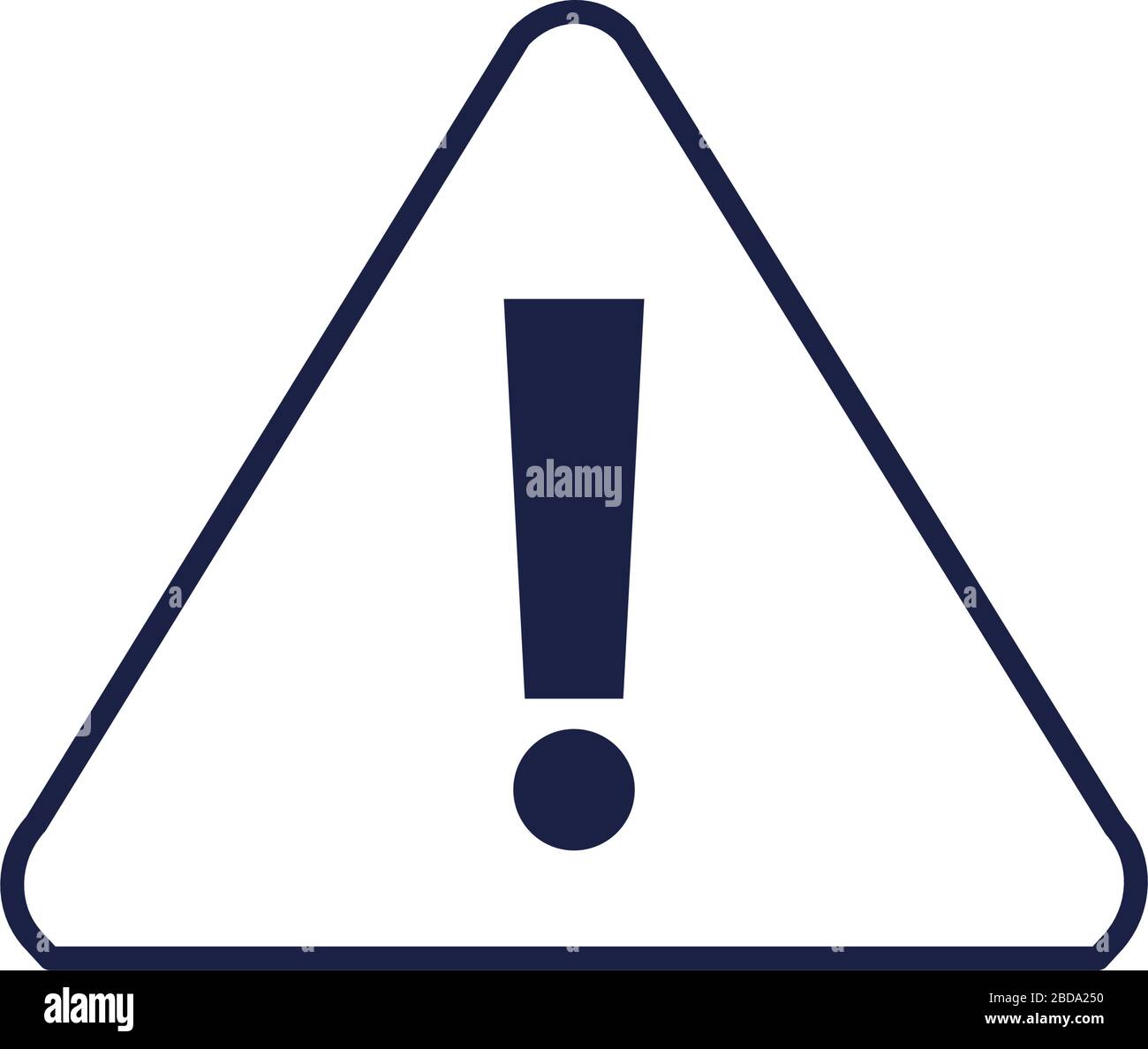 Alarm triangle line style icon design, Emergency rescue save department ...