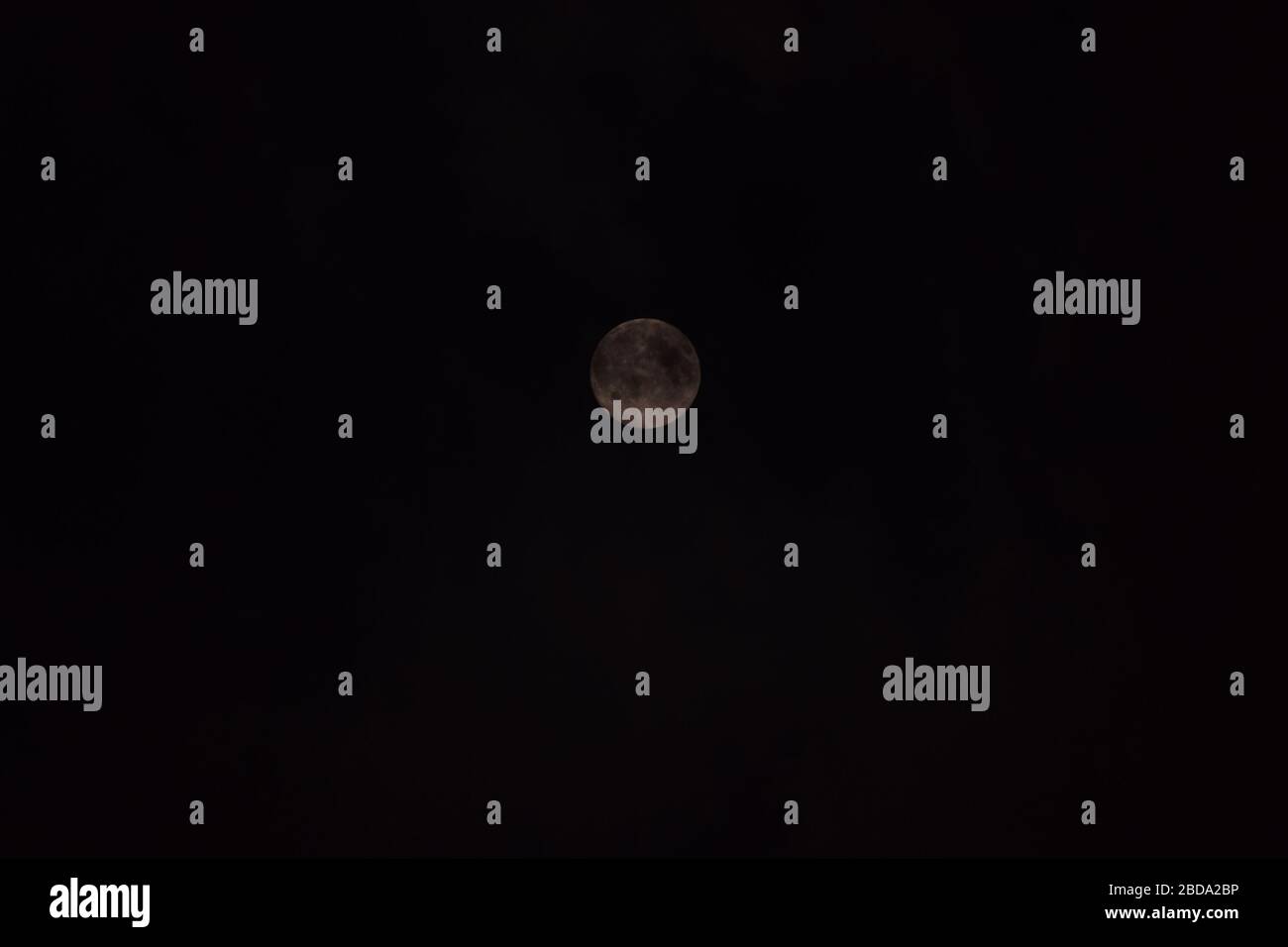 Bright Super Moon or Full Moon on 8th April 2020. this is brightest and ...