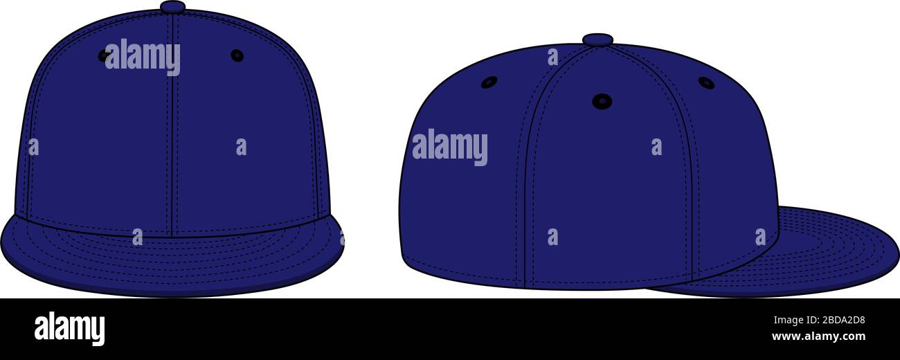Baseball cap template vector illustration Stock Vector Image & Art - Alamy