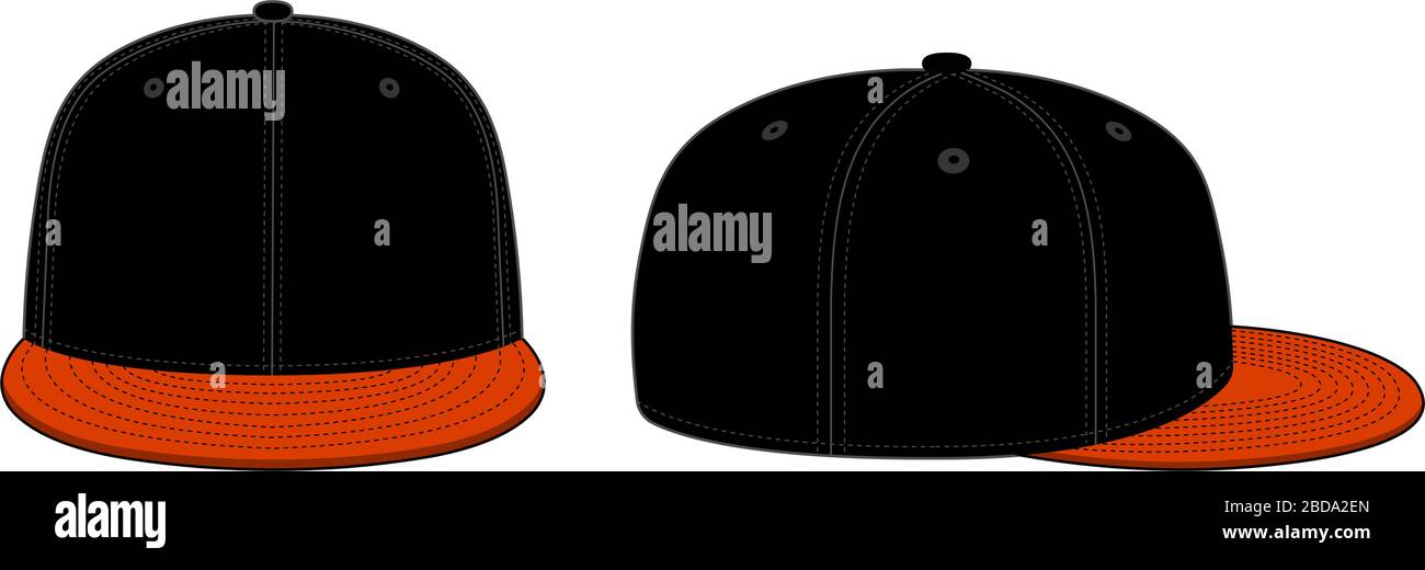 Baseball cap template vector illustration Stock Vector Image & Art - Alamy