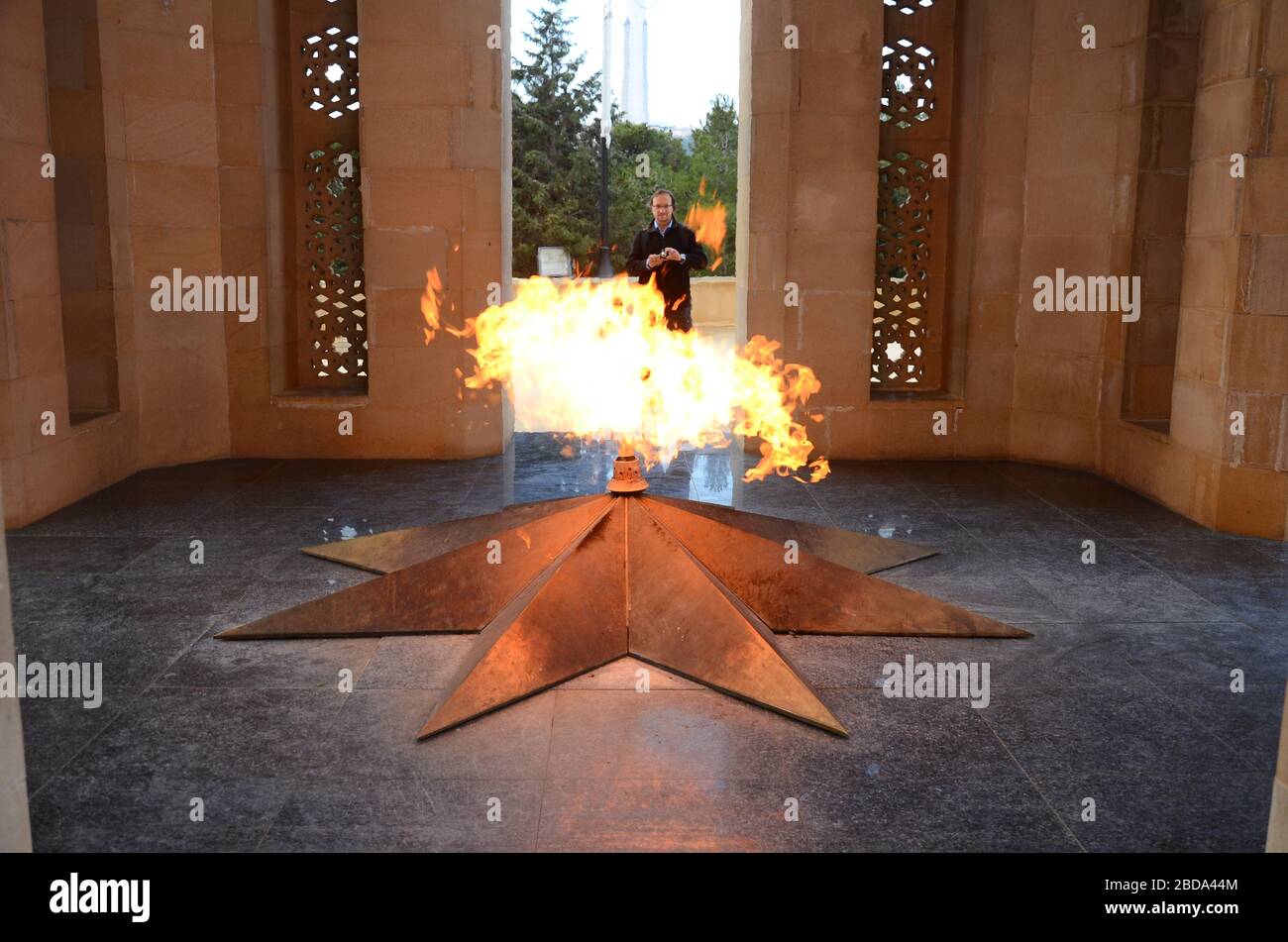 People and The tourists visiting Alley of Martyrs on anniversary of ...