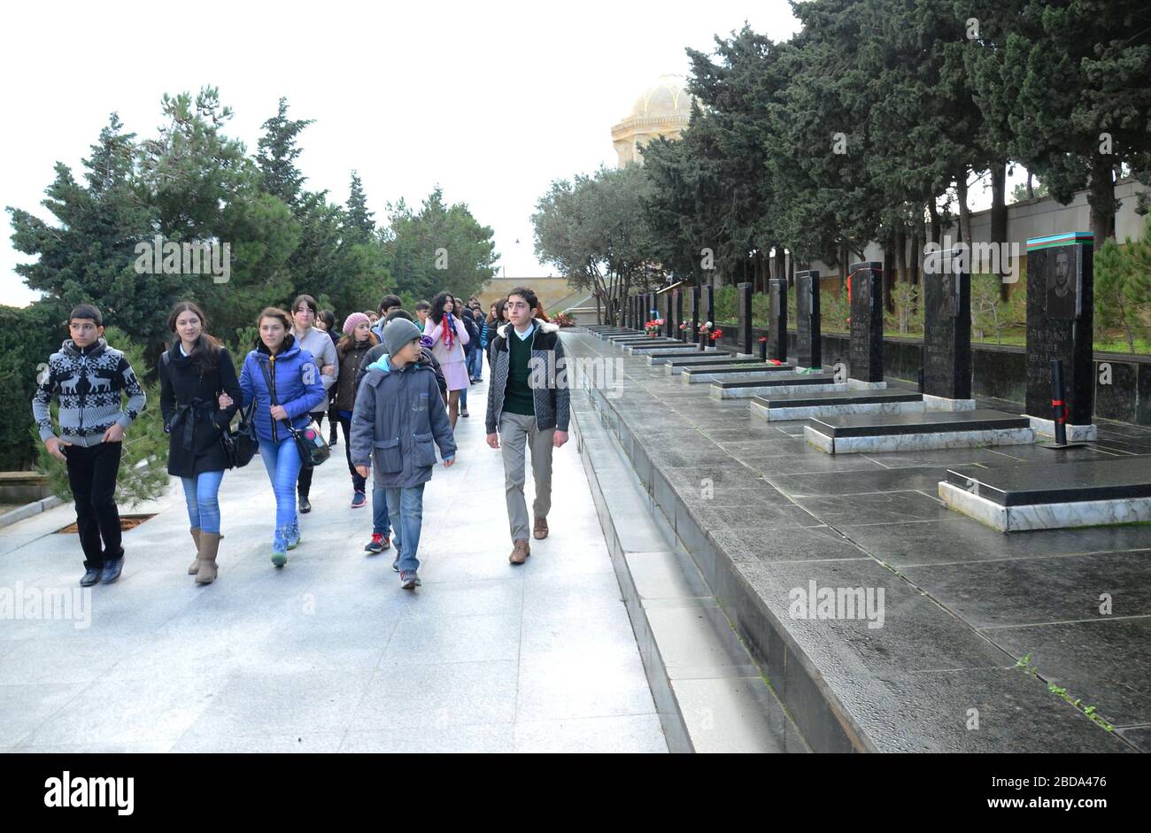 People and The tourists visiting Alley of Martyrs on anniversary of ...