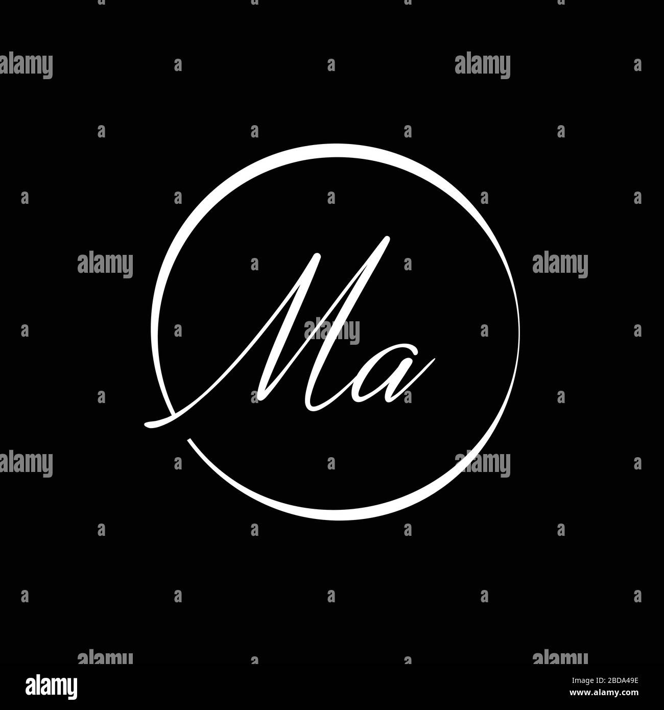 Initial MP letter Logo Design vector Template. Abstract Letter MP logo ...