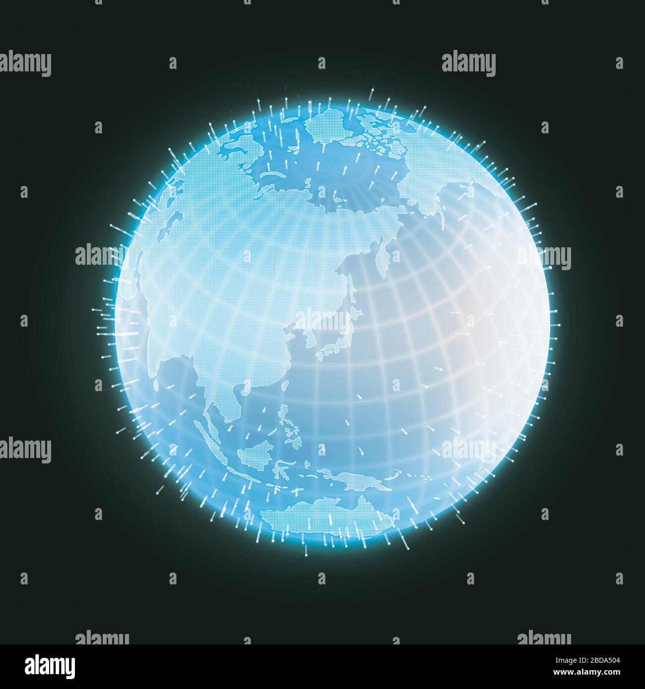 Global network / Internet / IT graphic image Stock Photo - Alamy
