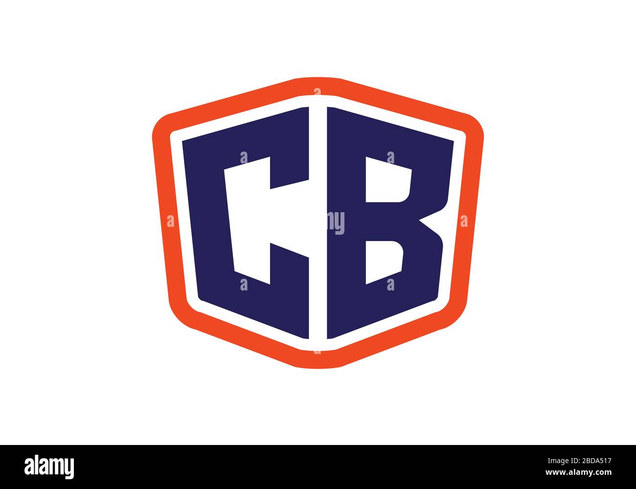 C B Initial Letter Logo design vector template, Graphic Alphabet Symbol ...